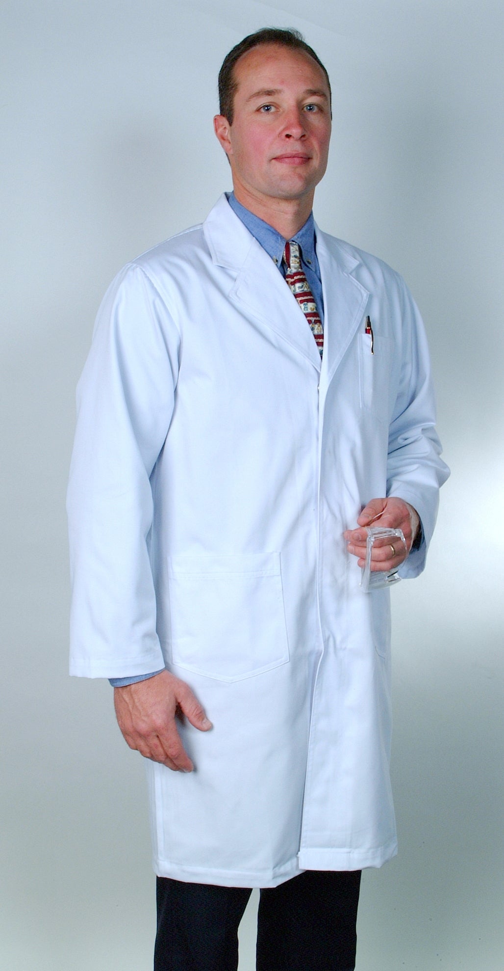 LAB COAT WHITE AUSTRALIA – PRESIDENT SAFETY WEAR